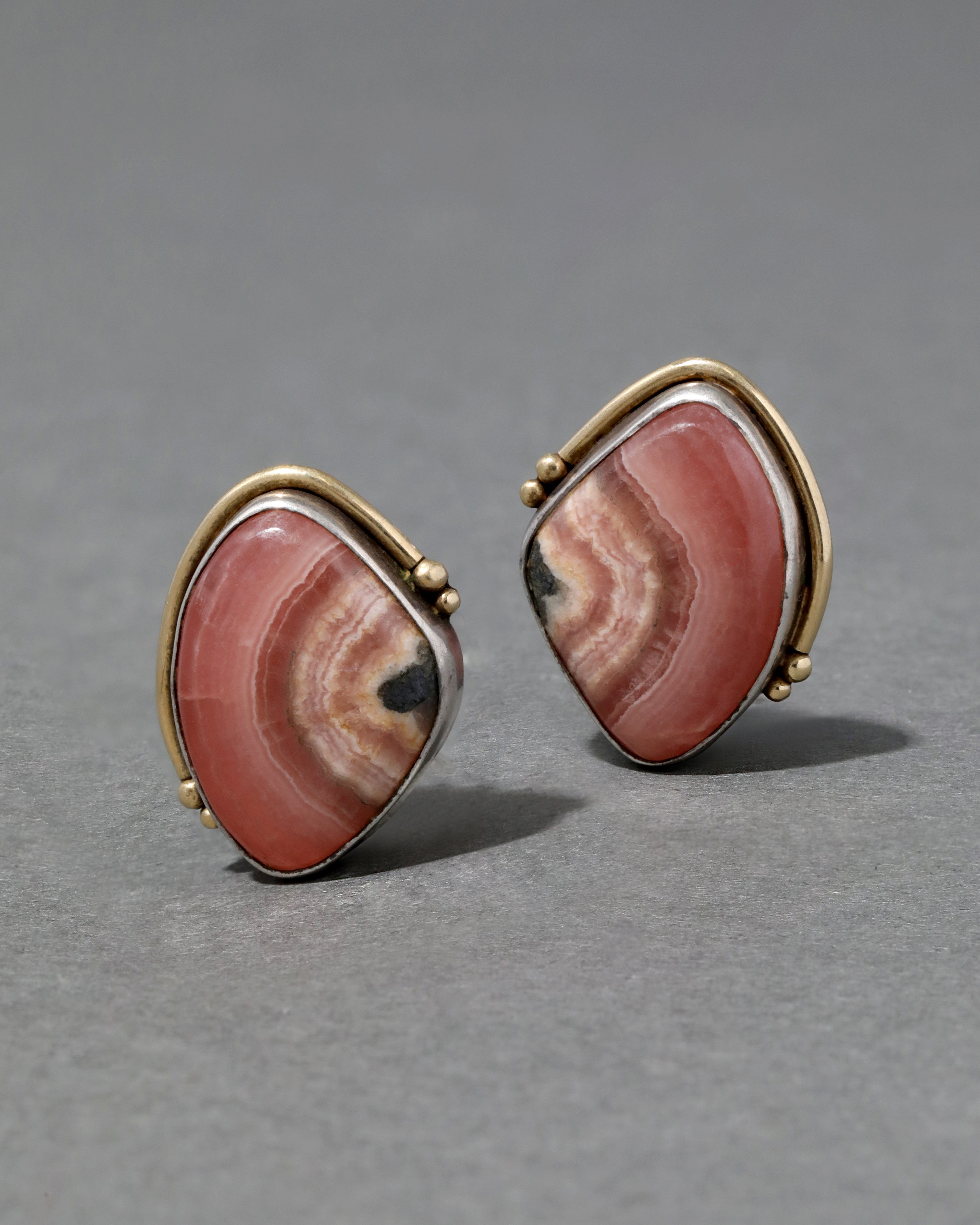 Silver agate earrings store