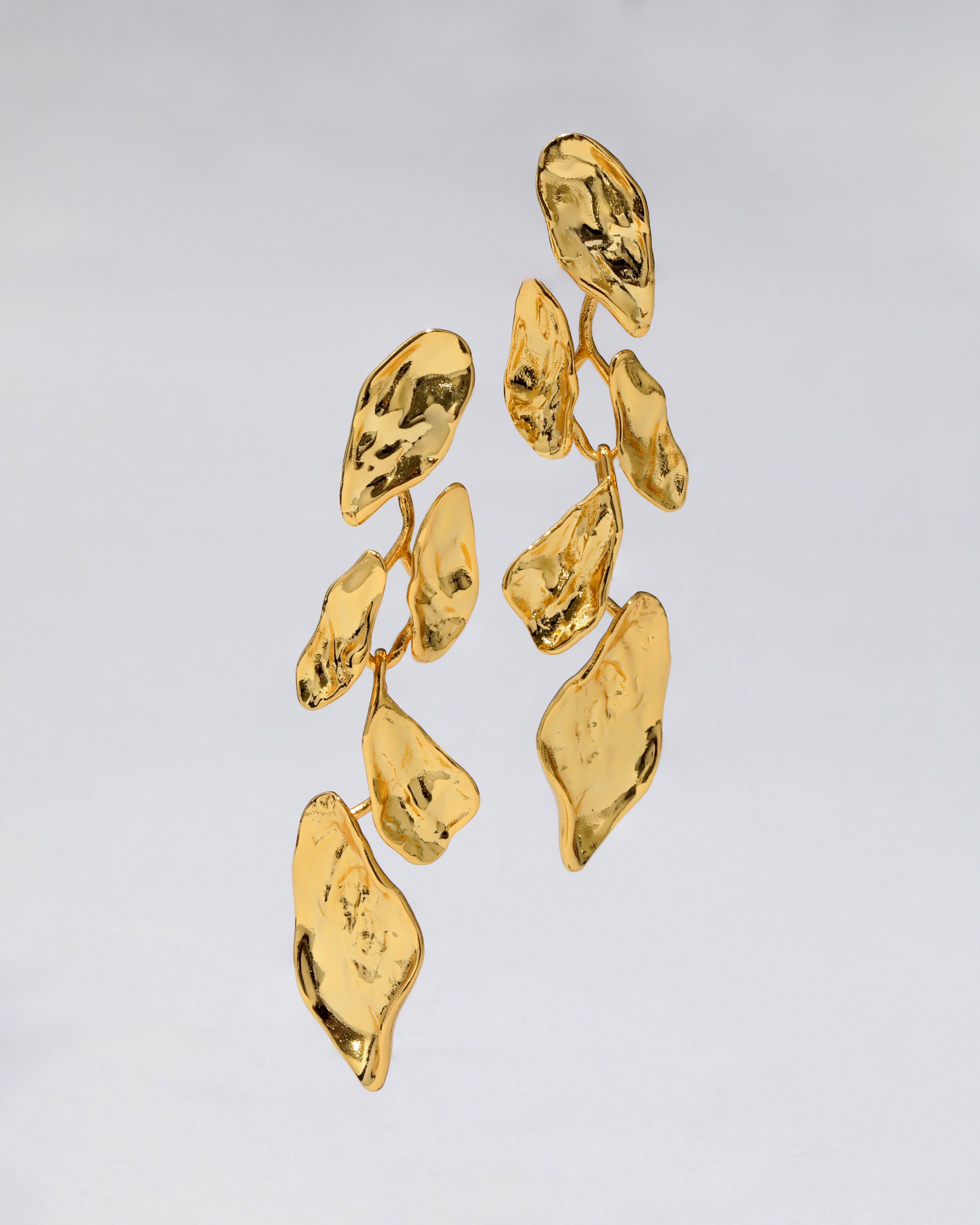 Mosaic Molten Gold Post Earring | Alexis Bittar