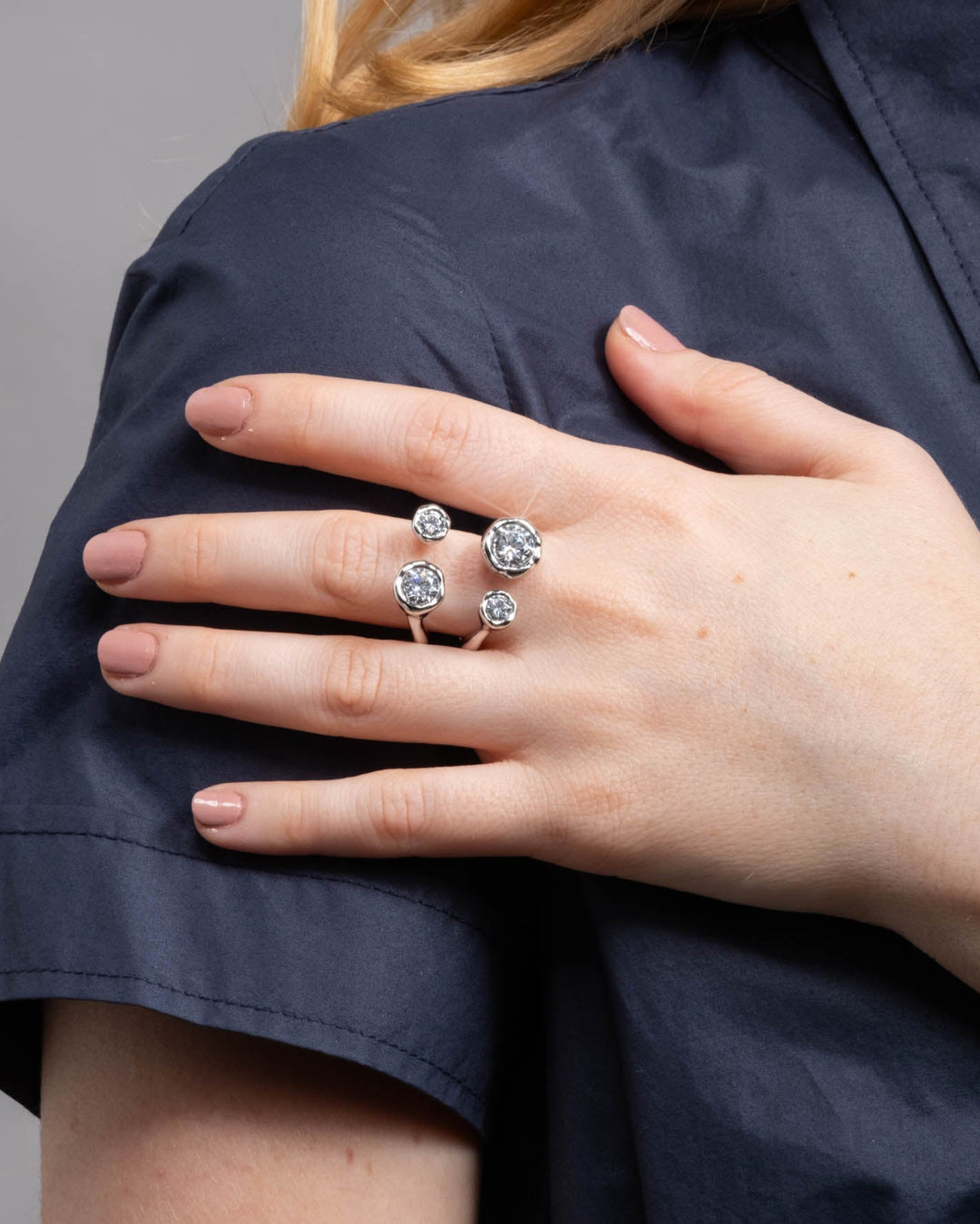 Asterales Silver Open Ring | Alexis Bittar