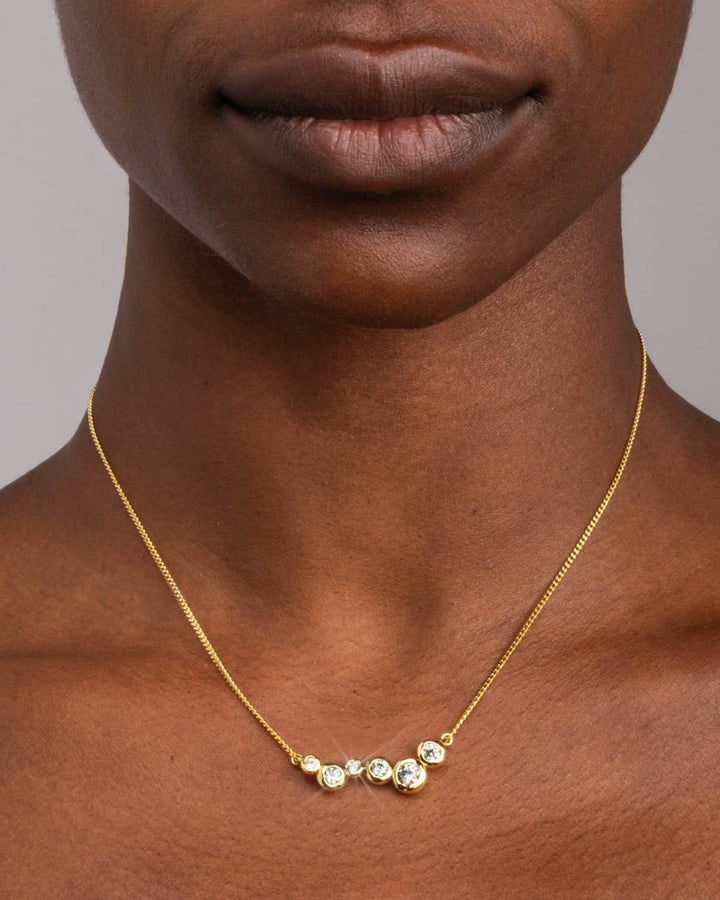 Asterales Gold Constellation Necklace | 14k Gold Necklace of Constellations
