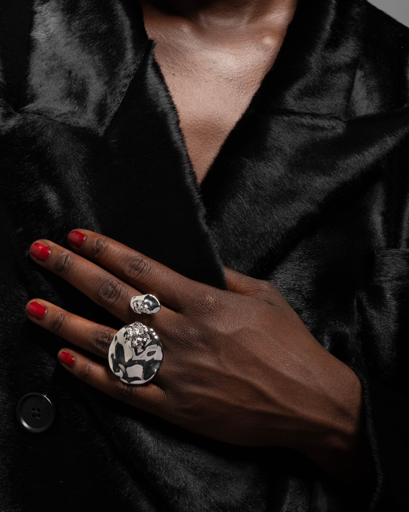 Statement Rings - Lucite Block Rings & Metal Statement Rings