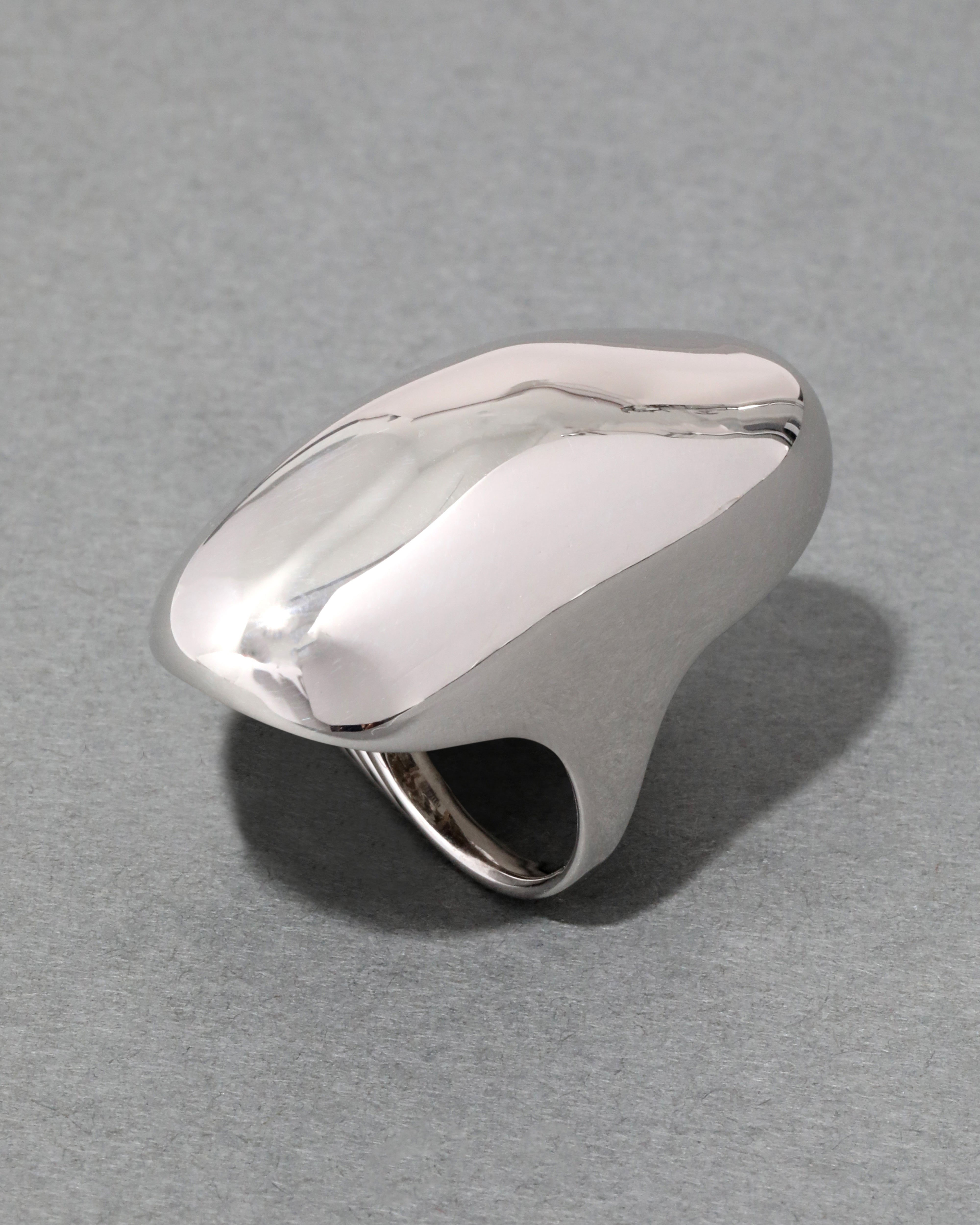 Molten Silver Knuckle Ring | Alexis Bittar