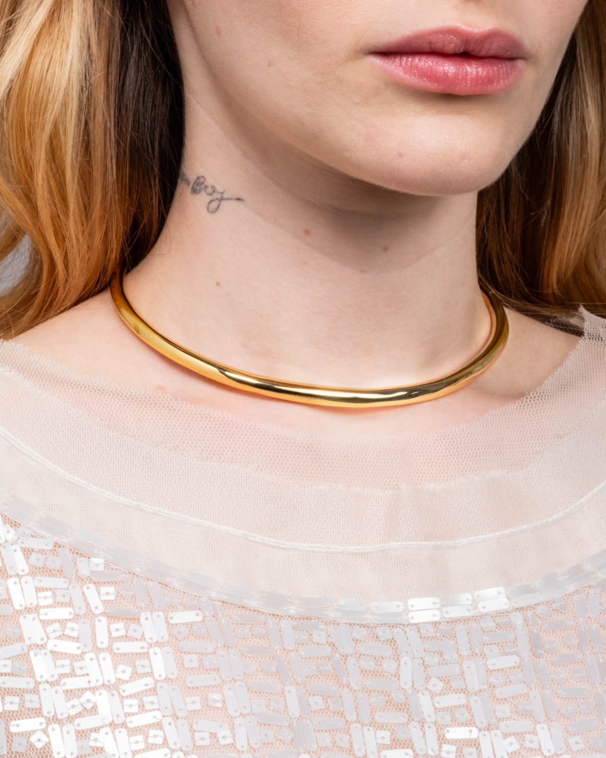 Thin Collar Necklace - Gold | ALEXIS BITTAR