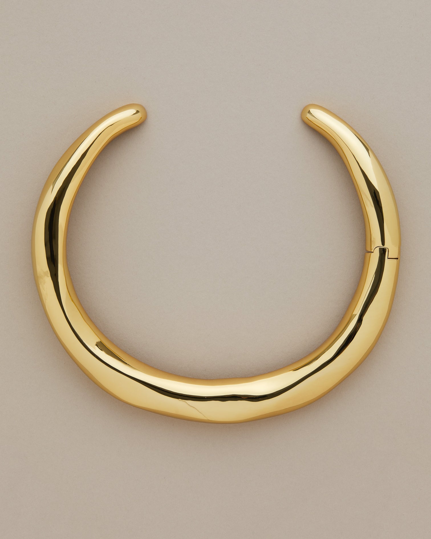Metal Hinge Collar | 14K Gold Plated Collar Necklace | Alexis Bittar