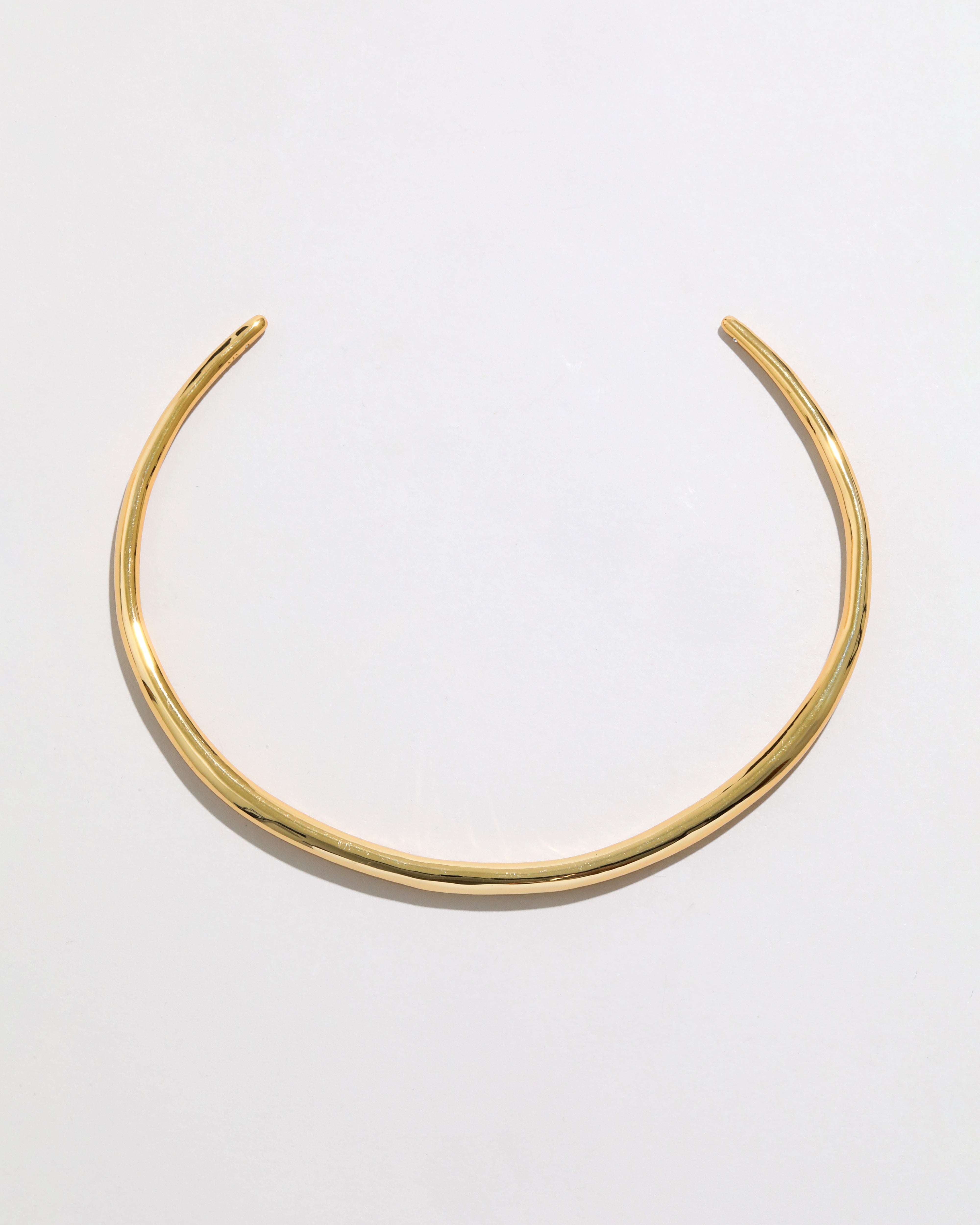 Thin Gold Collar Necklace | Simple 14k Gold Plated